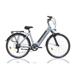 Villette l'Amant Eco, City E-bike, Damen, 10.4 Ah, 7 Gänge, Blau