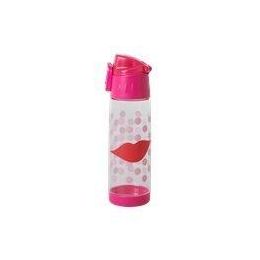 Rice Trinkflasche Kiss Print, Ø7 x H23,2cm, pink