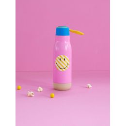 Rice Thermosflasche Smiley Pink, 24 cm