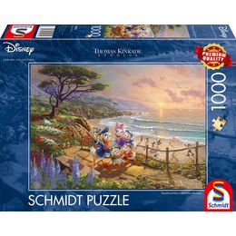 Micky Mouse Mickey Mouse Thomas Kinkade Studios - Disney Dreams Collection - A Duck Day Afternoon Puzzle multicolor