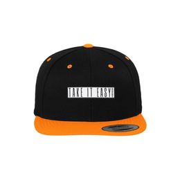 F4NT4STIC Snapback Cap Snapback 2-Tone Take It Easy, orange