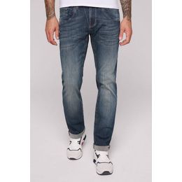 CAMP DAVID Regular-fit-Jeans mit normaler Leibhöhe, blau