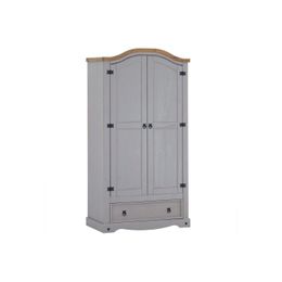 CARO-Möbel CARO-Möbel Kleiderschrank RAMON Garderobenschrank mit Kleiderstange