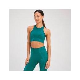 MP Damen TeMPo Illusion Nahtloser Sport-BH – Jadegrün - L