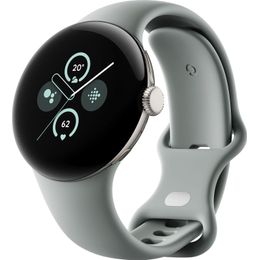 Smartwatch Google "Pixel Watch 2 LTE" Smartwatches grau (gold, hazel) Fitness-Tracker
