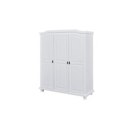 Kleiderschrank Bastian - weiß - 150 cm - 180 cm - 56 cm - Sconto