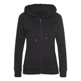active by Lascana Lascana Active Zip-Up Hoodie female Black size XS