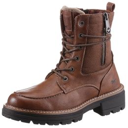 Mustang Lace-Up Ankle Boots female Brown size 40