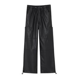Pull&Bear Pull&Bear Hose Damen Gr&ouml;&szlig;e 40 schwarz