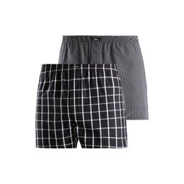 s.Oliver Boxershorts Herren Größe XXL grau / schwarz / weiß