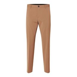 Selected Pleated Pants 'Liam' male Beige size 52