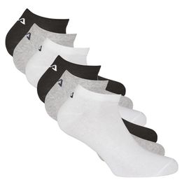 Fila Socken Damen Gr&ouml;&szlig;e 43/46 grau / schwarz / wei&szlig;