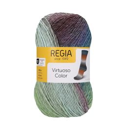 Regia Sockenwolle Sockenwolle Virtuoso Color von Regia, Into the sea color, aus Schurwolle
