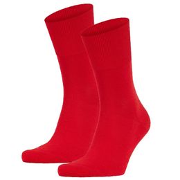 Falke Socken Herren Größe 37/38 rot
