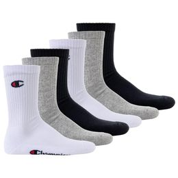 Champion Authentic Athletic Apparel Athletic Socks male Grey, Black, White size 43-46