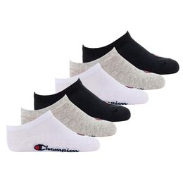 Champion Authentic Athletic Apparel Socken M&auml;dchen Gr&ouml;&szlig;e 27/30 grau / rot / schwarz / wei&szlig;