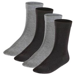 Falke Socken M&auml;dchen Gr&ouml;&szlig;e 39/42 grau / schwarz