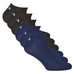 Fila Socken Damen Gr&ouml;&szlig;e 35/38 blau / schwarz / wei&szlig;