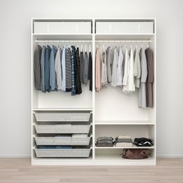 IKEA SKYTTA / PAX Kleiderschrank+Schiebetüren begehb.