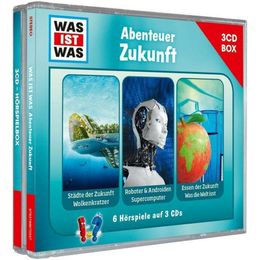 Tessloff Verlag Hörspiel WAS IST WAS 3-CD Hörspielbox. Abenteuer Zukunft