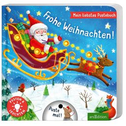 Ars Edition Mein liebstes Pustebuch - Frohe Weihnachten! - Maria Höck, Pappband