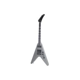 Gibson E-Gitarre, Dave Mustaine Flying V EXP Silver Metallic