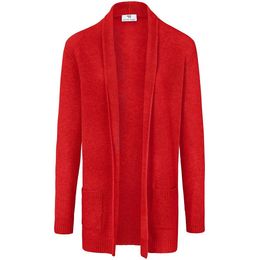 Cardigan aus 100% Schurwolle Peter Hahn rot