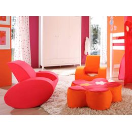Hoppekids Sessel, Kindersessel Schaukelstuhl in 2 Farben, rosa