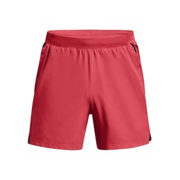 Under Armour Laufshorts "Launch 5"" in Rot - S