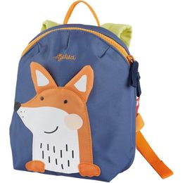 Sigikid Kinderrucksack Fuchs, 24 cm, blau|orange