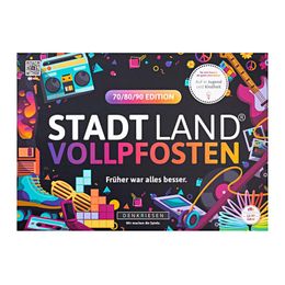 Denkriesen - STADT LAND VOLLPFOSTEN® - BEST AGER EDITION (Spiel)