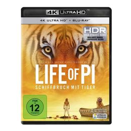 Life of Pi - Schiffbruch mit Tiger (4K Ultra HD)