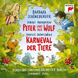 Saint-Saëns: Karneval Der Tiere & Prokofiev: Peter - Barbara Schöneberger & Rundfunk-Sinfonieorchester. (CD)