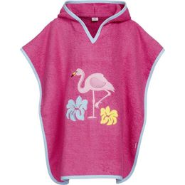 Playshoes Badeponcho Frottee-Poncho Flamingo