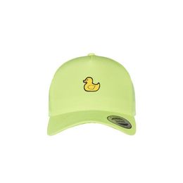 F4NT4STIC Schirmmütze Trucker Cap Neon Duck Print, gelb