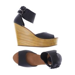 Selected Damen Sandale, schwarz