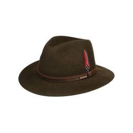 Stetson Filzhut (1-St) Wollfilzhut mit Lederband