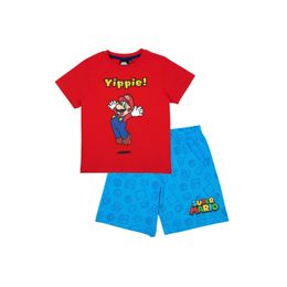 Super Mario Pyjama Super Mario Pyjama kurzarm Schlafanzug