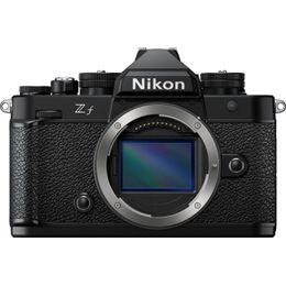 Nikon Z f + NIKKOR Z 24-70 mm f4.0 Systemkamera (Nikkor Z 24-70mm f4 S, Bluetooth, WLAN), schwarz