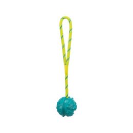 Trixie Spielknochen Ball am Seil