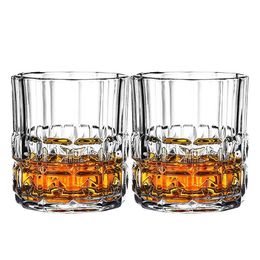 ErbseT Whiskyglas Whiskey Glas Satz von 2 für das Trinken von Scotch Bourbon Cocktail