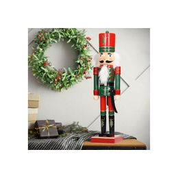 ECD Germany Nussknacker Weihnachten Holzfigur König Puppet Marionette Ornament Nussbrecher