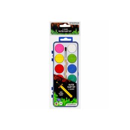 Sarcia.eu Aquarellfarbe Pixel Game Aquarellfarben mit Pinsel