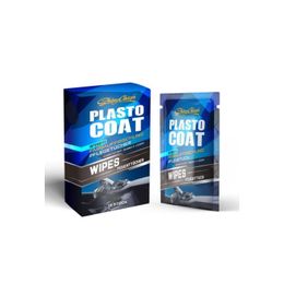 ShinyChiefs Plasto Coat Farbauffrischung Feuchttücher Wipes 10 Stück Autopflege Feuchte Allzwecktücher (10-St)