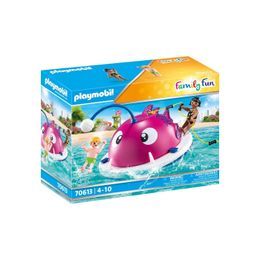 Playmobil® Konstruktionsspielsteine Family Fun Kletter-Schwimminsel