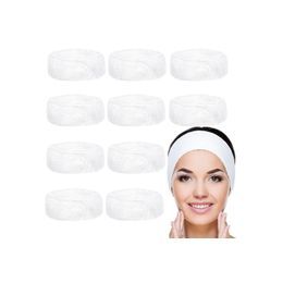 Belle Vous Haarband White Terry Cloth Headband