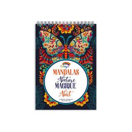 Colorya Malen nach Zahlen Magisches Mandala Malbuch für entspannende Nächte in der Natur