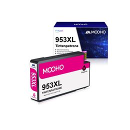 MOOHO Tintenpatrone (Neueste Update Chip Kompatibel Druckerpatronen Ersatz für HP953 XL HP953XL
