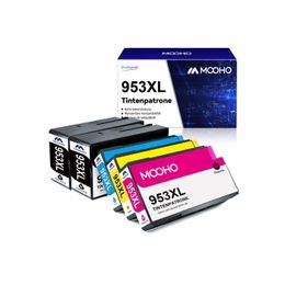 MOOHO 5er 953 XL für HP 953XL Neueste Update Chip Kompatibel Tintenpatrone (PATRONEN für HP 953 OfficeJet Pro 7720