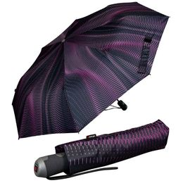 Knirps® Taschenregenschirm E.200 Duomatic Damen Schirm mit Auf-Zu-Automatik
